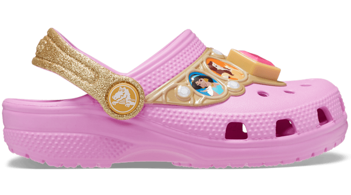 Crocs Kids Toddler Classic Disney Princess Lights Clogs Taffy Pink ...