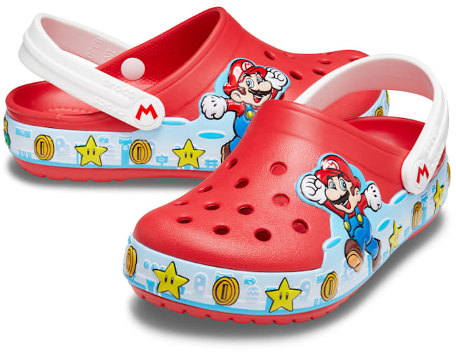 Kids' Super Mario Shoes & Jibbitz – Crocs