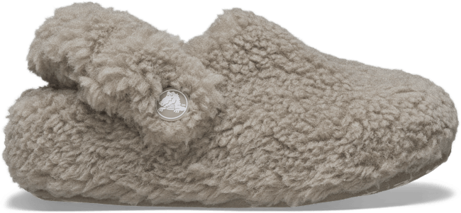 fuzzy slippers crocs