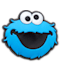 Sesame Street Cookie Monster Jibbitz™ charms - Crocs