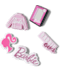 Barbie Pink 5 Pack Jibbitz Shoe Charm - Crocs