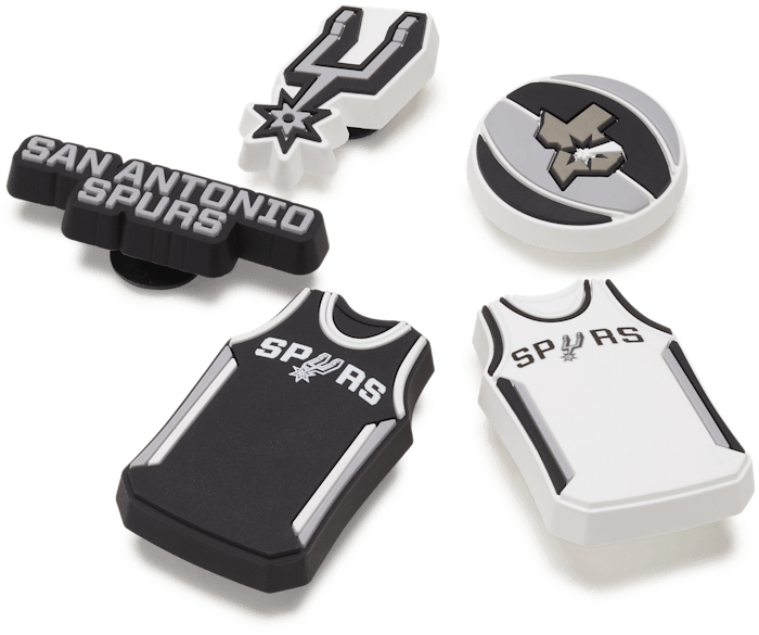 NBA San Antonio Spurs 5 Pack Jibbitz™ charms - Crocs