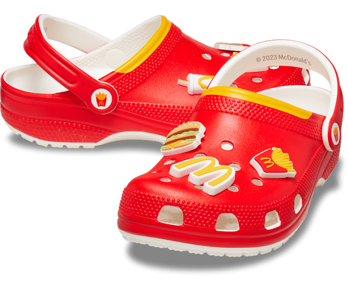 McDonalds X Crocs Classic Clog "Red" 90H Cheap, 04/08/2024