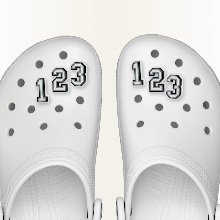 Number 1 Jibbitz Shoe Charm - Crocs