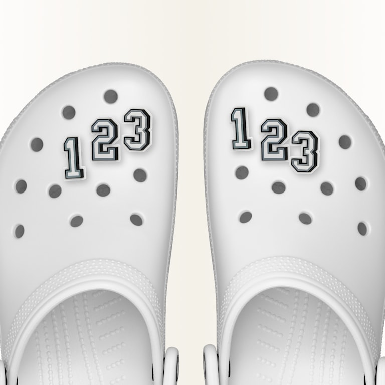 Number 1 Jibbitz Shoe Charm - Crocs