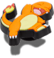 Pokemon Charmander Jibbitz Shoe Charm - Crocs