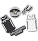 NBA San Antonio Spurs 5 Pack Jibbitz™ charms - Crocs