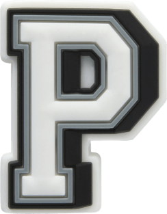 Letter P Jibbitz Shoe Charm - Crocs