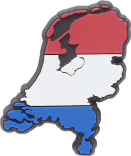 Netherlands Country Flag Jibbitz Shoe Charm - Crocs