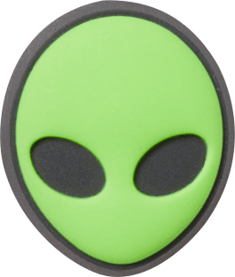 Tiny Green Alien Head Jibbitz™ charms - Crocs