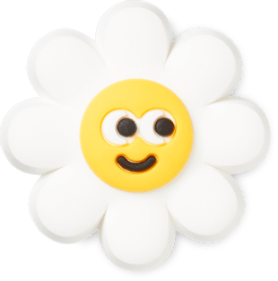 Smile Daisy Jibbitz Shoe Charm - Crocs