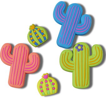 Lights Up Cacti 5 Pack Jibbitz™ charms - Crocs