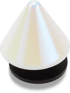 Iridescent Spike Jibbitz Shoe Charm - Crocs