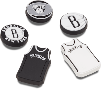 NBA Brooklyn Nets 5 Pack Jibbitz™ charms - Crocs