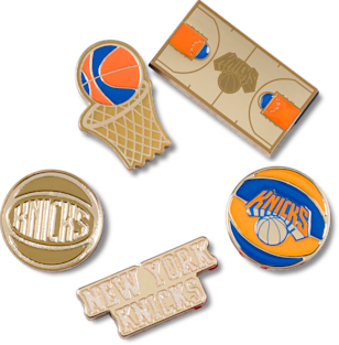 NBA New York Knicks 5 Pack Jibbitz™ charms - Crocs