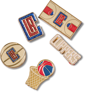 NBA Los Angeles Clippers 5 Pack Jibbitz™ charms - Crocs
