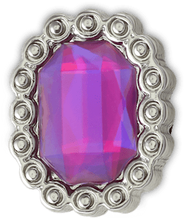 Gorgeous Purple Gem Jibbitz™ charms - Crocs