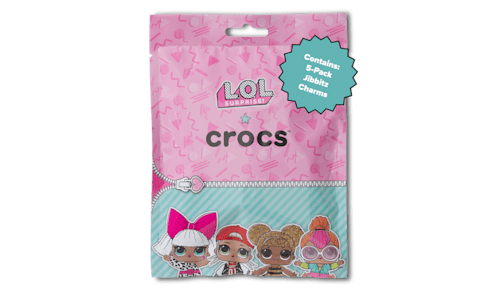 LOL Surprise 5 Pack 3 Jibbitz™ charms - Crocs