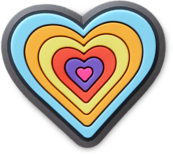 70s Heart Jibbitz™ charms - Crocs