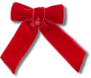 Red Velvet Bow Jibbitz™ charms - Crocs