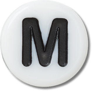 Tiny Friendship Letter M Jibbitz™ charms - Crocs