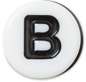 Tiny Friendship Letter B Jibbitz™ charms - Crocs