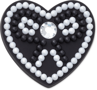 Beaded Heart and Bow Jibbitz™ charms - Crocs