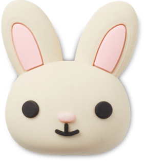 3D Bunny Jibbitz™ charms - Crocs