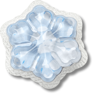 Squishy Snowflake Jibbitz™ charms - Crocs