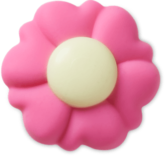 Squishy Pink Flower Jibbitz™ charms - Crocs