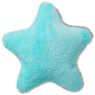 Plush Squeaky Blue Star Jibbitz™ charms - Crocs