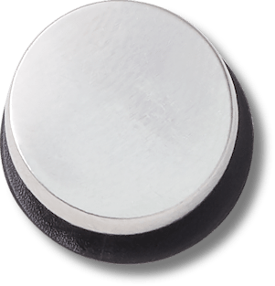 Tiny Silver Circle Jibbitz™ charms - Crocs