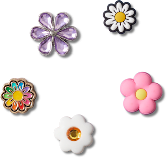 Daisy Mix 5 Pack Jibbitz™ charms - Crocs