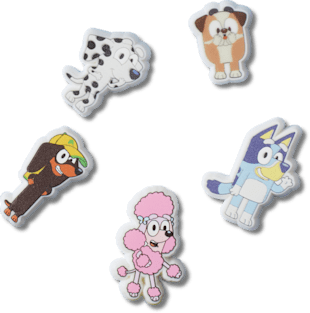 Bluey 5Pack Jibbitz™ charms - Crocs