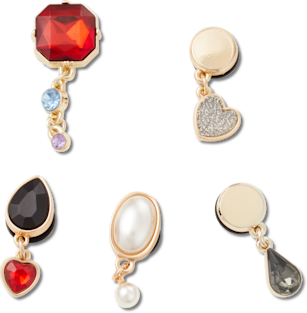 Dropped Gem 5 Pack Jibbitz™ charms - Crocs