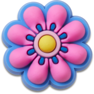 Tiny Pink and Yellow Flower Jibbitz™ charms - Crocs