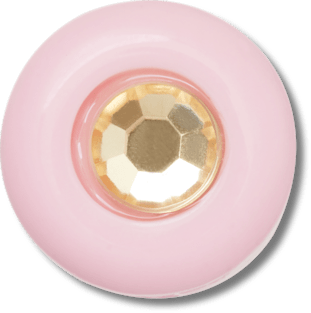 Pink and Yellow Acrylic Gem Jibbitz™ charms - Crocs