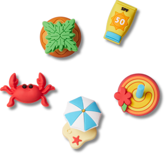 Beachy 5 Pack Jibbitz™ charms - Crocs
