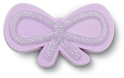 Tiny Purple Bow Jibbitz™ charms - Crocs