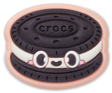 Chocolate Cookie with Smile Jibbitz™ charms - Crocs
