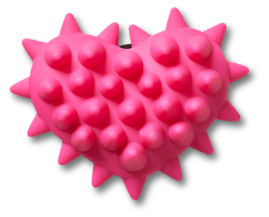 Spike Hot Pink Heart Jibbitz™ charms - Crocs