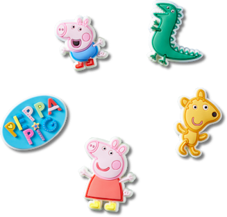 Peppa Pig Character 5Pck Jibbitz™ charms - Crocs