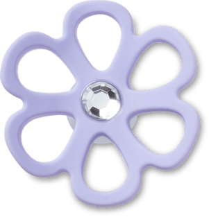 Purple Cut Out Flower Jibbitz™ charms - Crocs