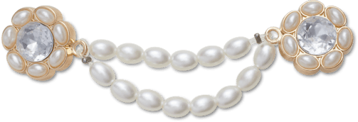 Double Silver Jewel Chain Jibbitz™ charms - Crocs