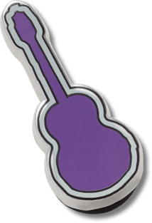 Purple Guitar Jibbitz™ charms - Crocs