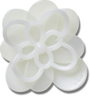Blooming White Flower 1 Jibbitz™ charms - Crocs