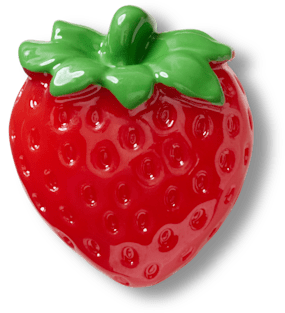 Shiny Strawberry Jibbitz™ charms - Crocs