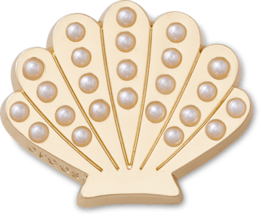 Gold and Pearl Seashell Jibbitz™ charms - Crocs