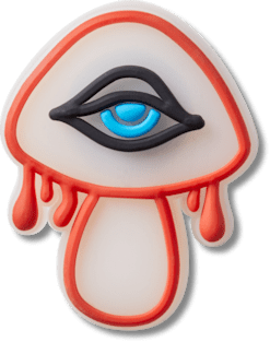 Lights Up Drippy Mushroom Jibbitz™ charms - Crocs