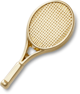 Fancy Tennis Racket Jibbitz™ charms - Crocs